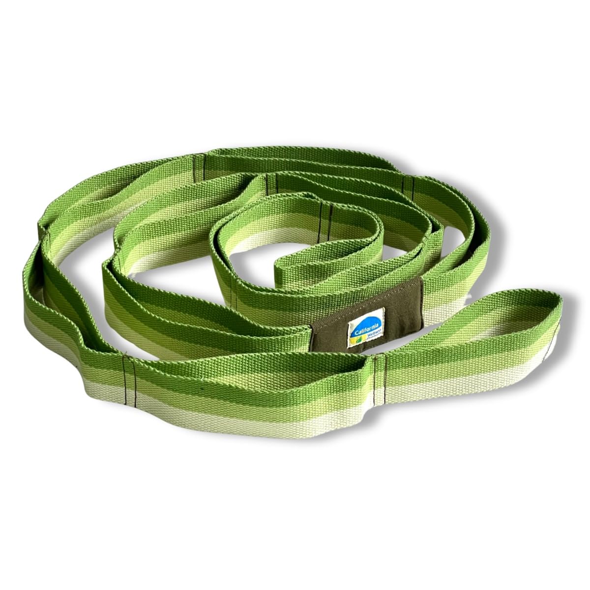 Stretching Strap with Loops 12 Multi Loop Non Elastic Stretch Strap, P ...